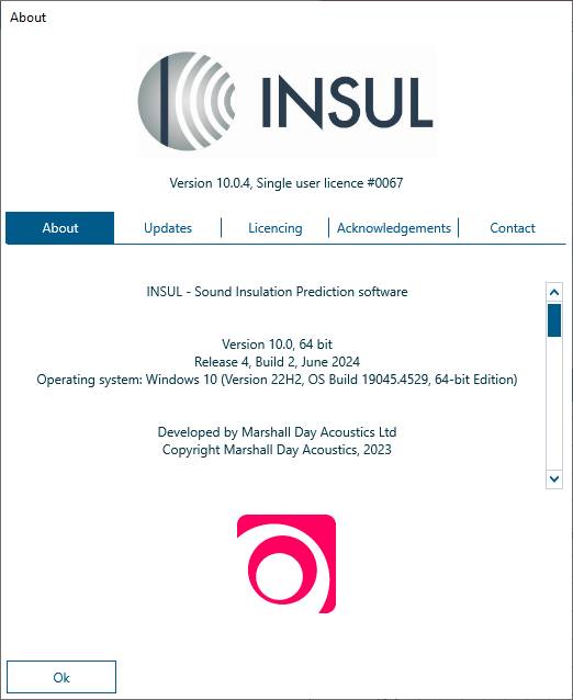 About - INSUL 10.0 User Guide